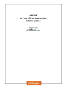 AFOQT Form T Practice Test 03 - AFOQTGuide.com